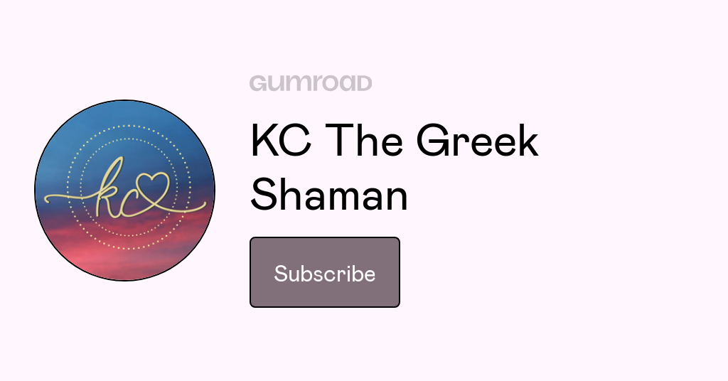 KC The Greek Shaman