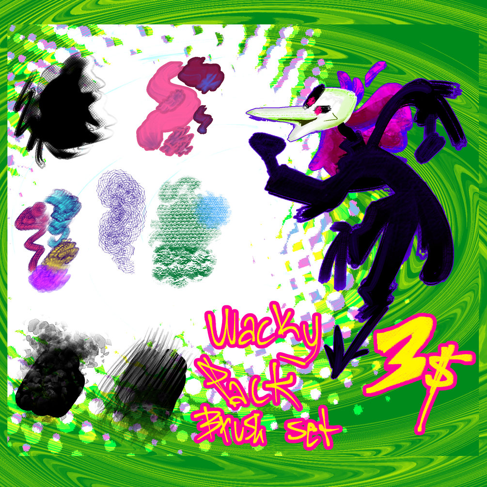 Wacky Clip Studio brushes