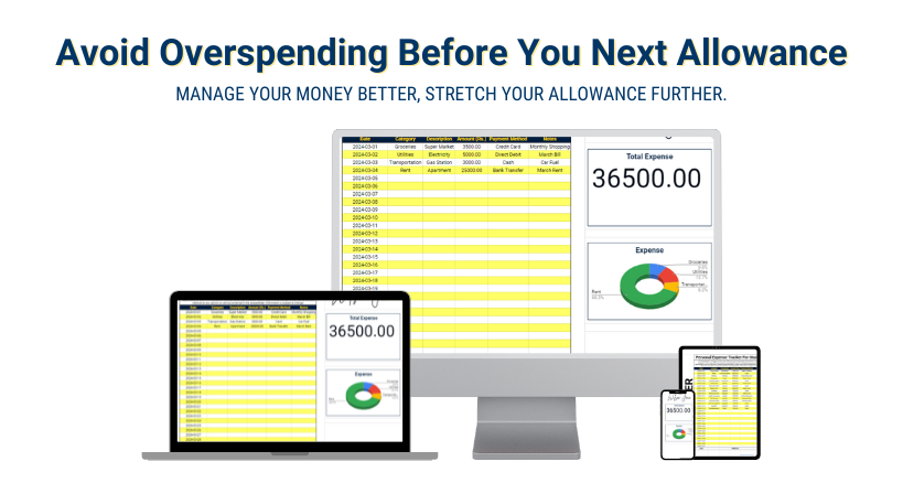 February Expense Tracker For Students