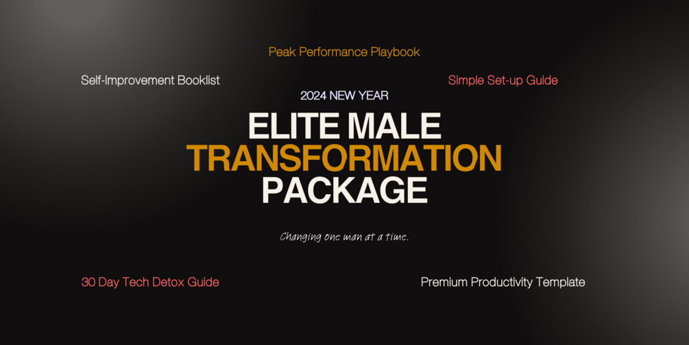 Elite Male Transformation Package