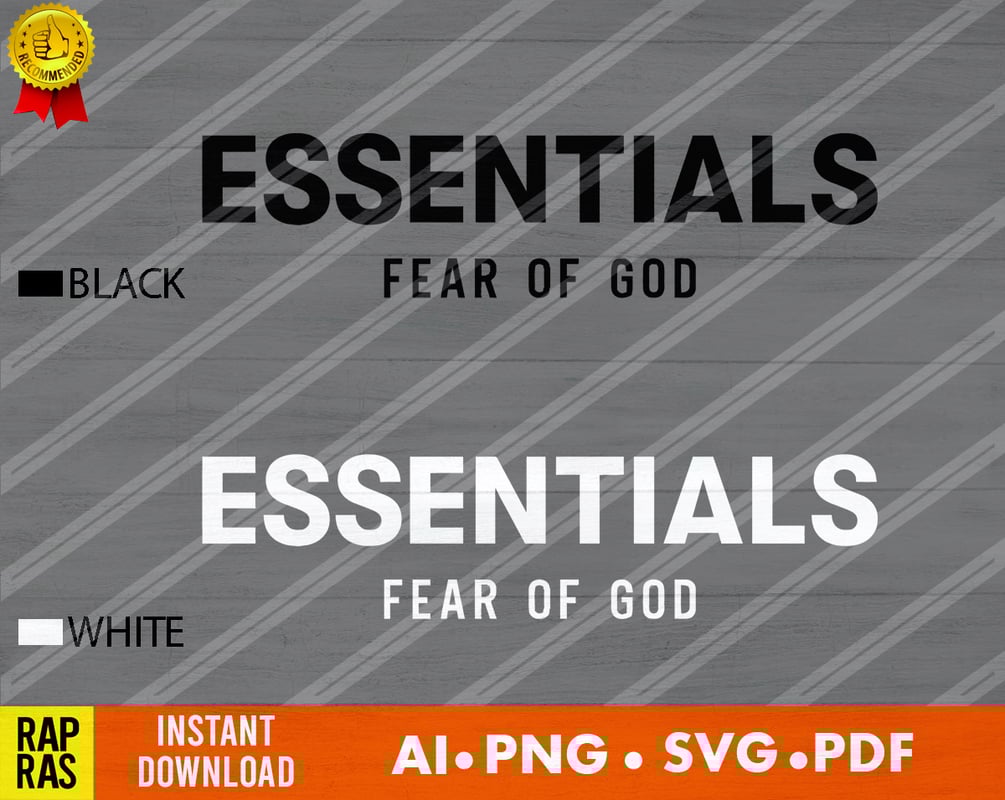 Essentials V1 Graphic Logo | Printable DIY project | AI - SVG - PNG - PDF | Digital File, 100% ...