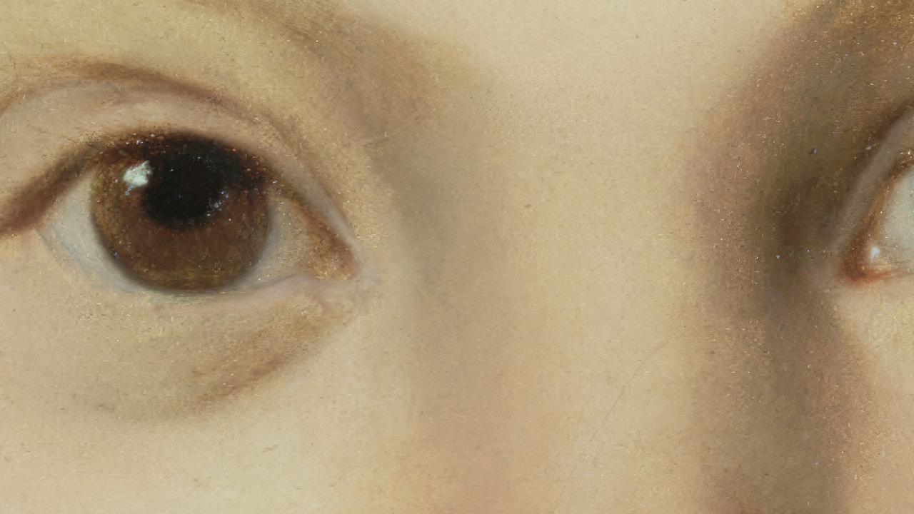 Portrait of Lina Calamatta by Josephine Calamatta