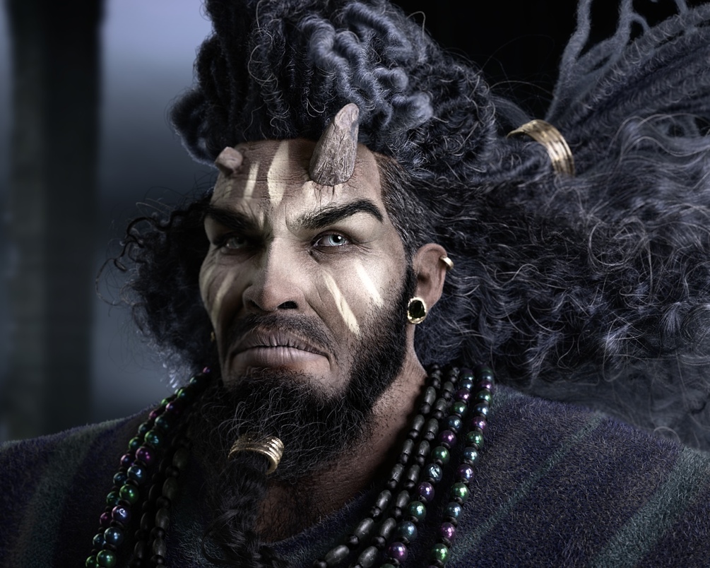 Gravak; The Emperor (3D Character Model)