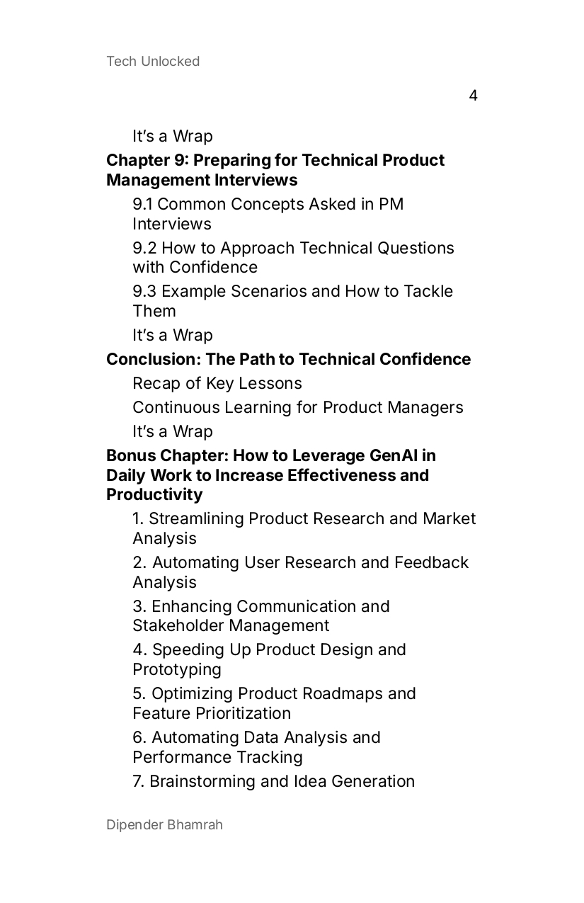 Tech Unlocked for Non-Tech Product Managers