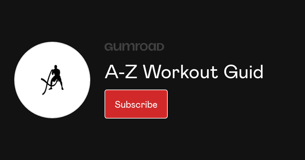 A-Z Workout Guid
