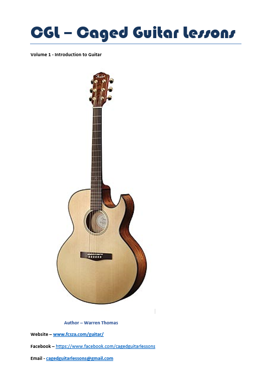 Introduction to Guitar - Vol1 - absolute beginners