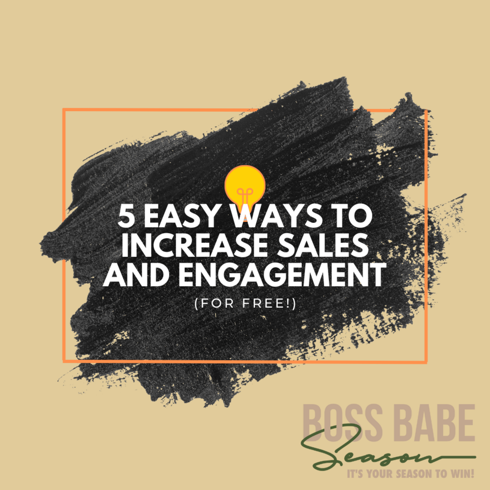 5 Easy Ways to Increase Sales