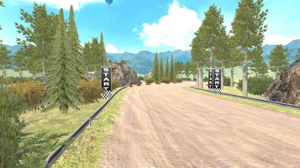 Race Track Road Racing Map