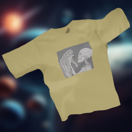 VRCHAT - Korean Style T-Shirt for Soft E-Boy Base by Olivervrc