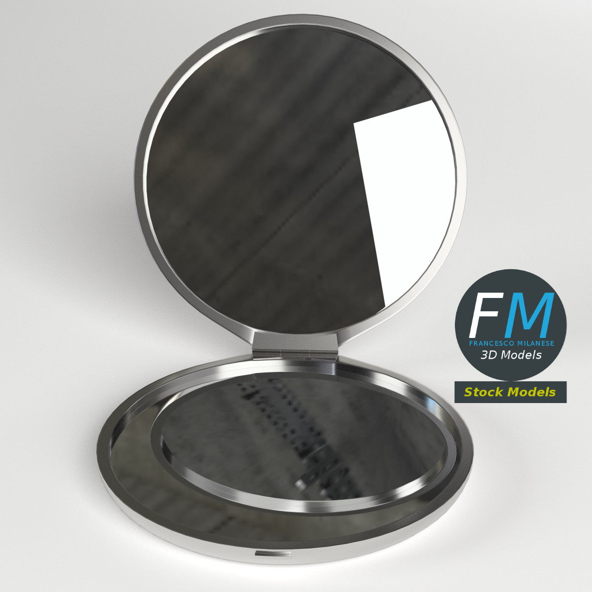 3D MODEL - Makeup Pocket Mirror