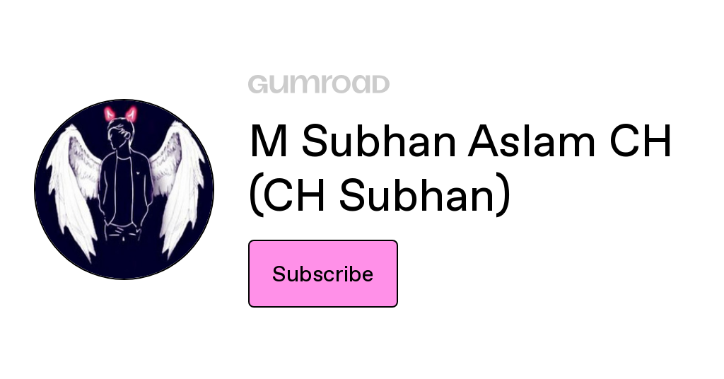 M Subhan Aslam CH (CH Subhan)