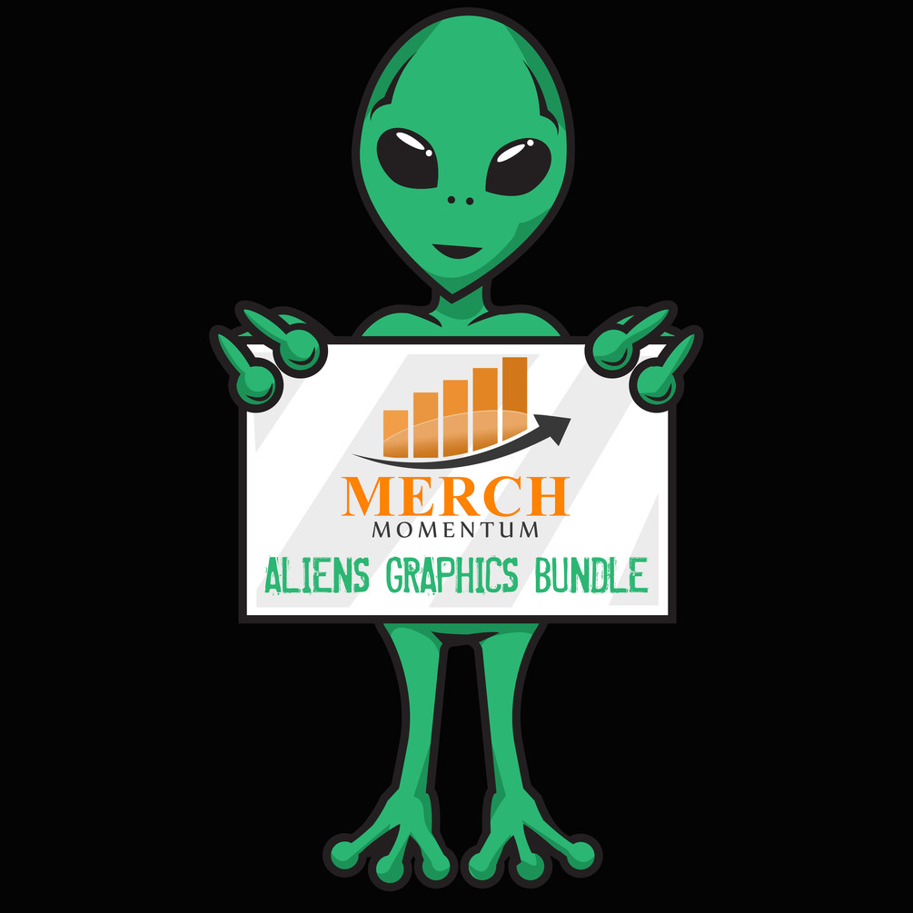 Aliens Graphics Bundle for Merch Momentum