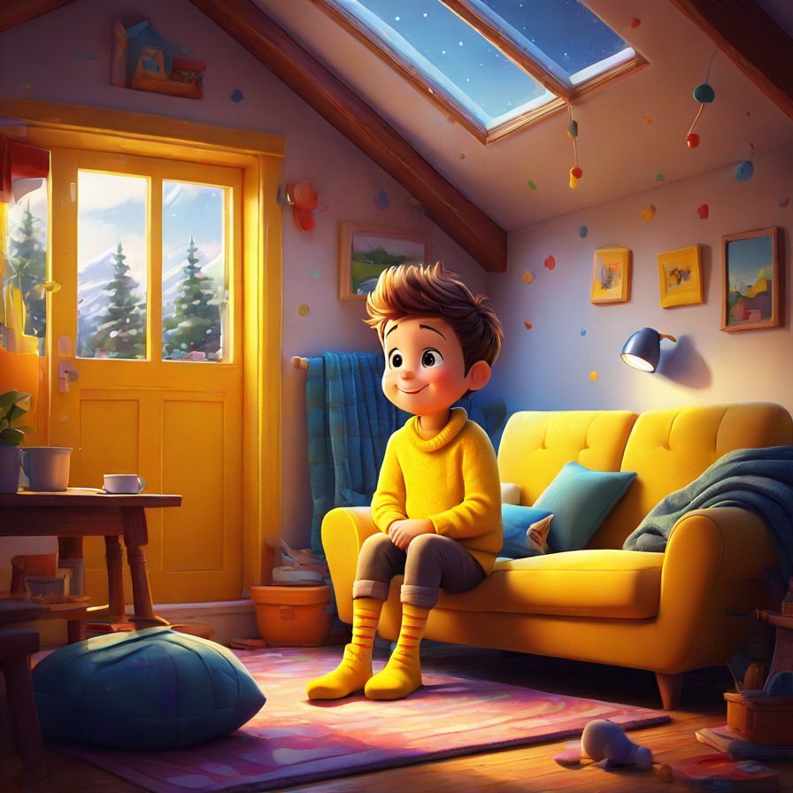 The Lost Sock Adventure-book story for kids