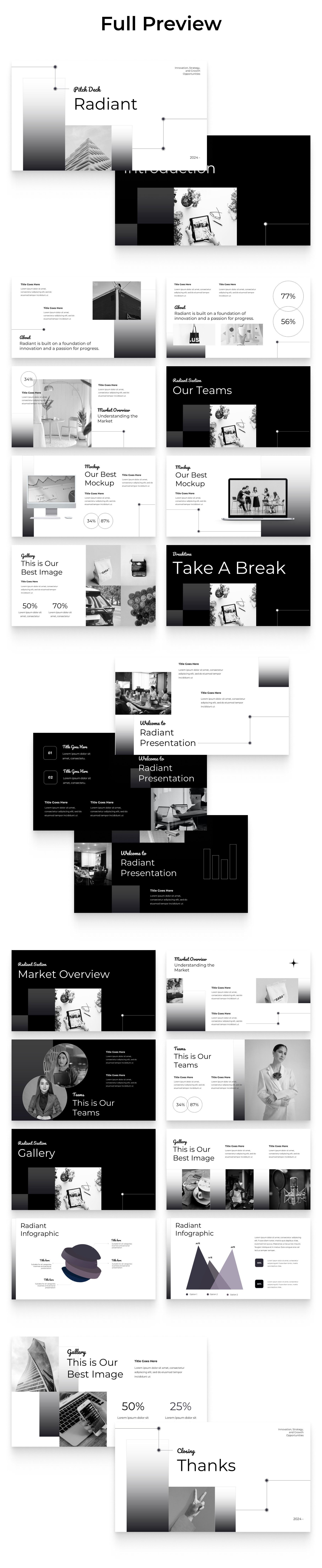 Radiant Presentation PowerPoint Template