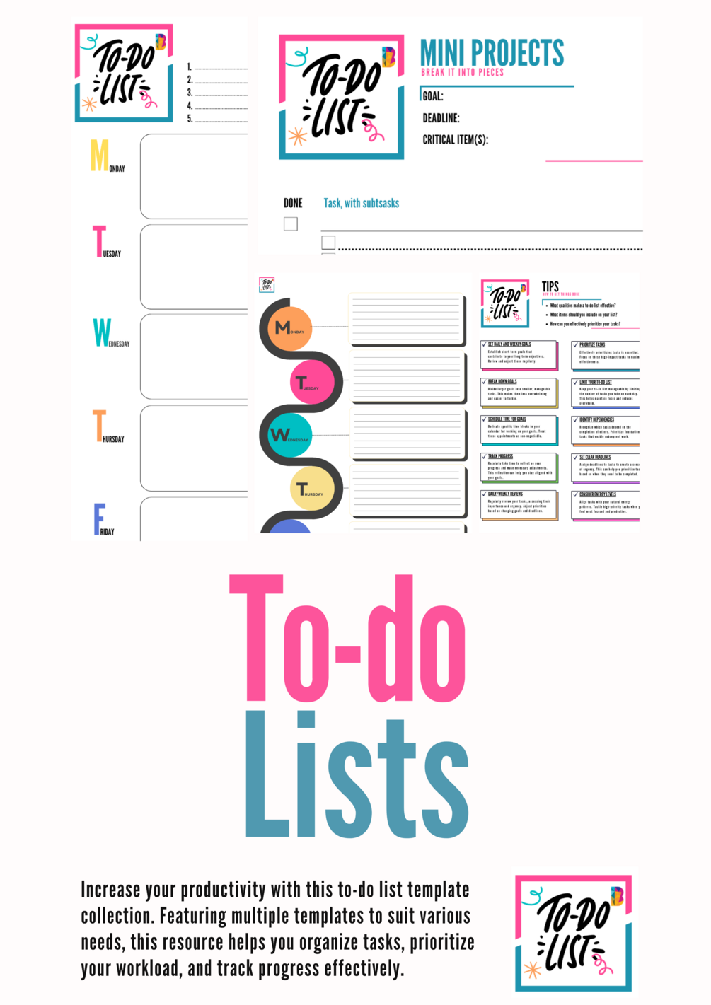FREE Printable To-Do Lists: The Effective Task Planners