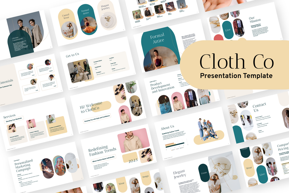 Cloth Co Presentation Template