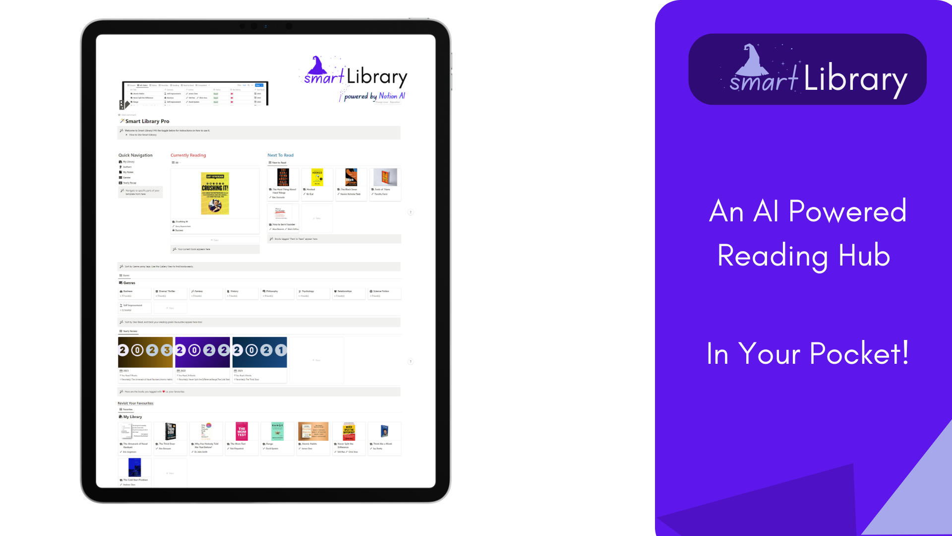 Smart Repository-Notion Second Brain with inbuilt AI