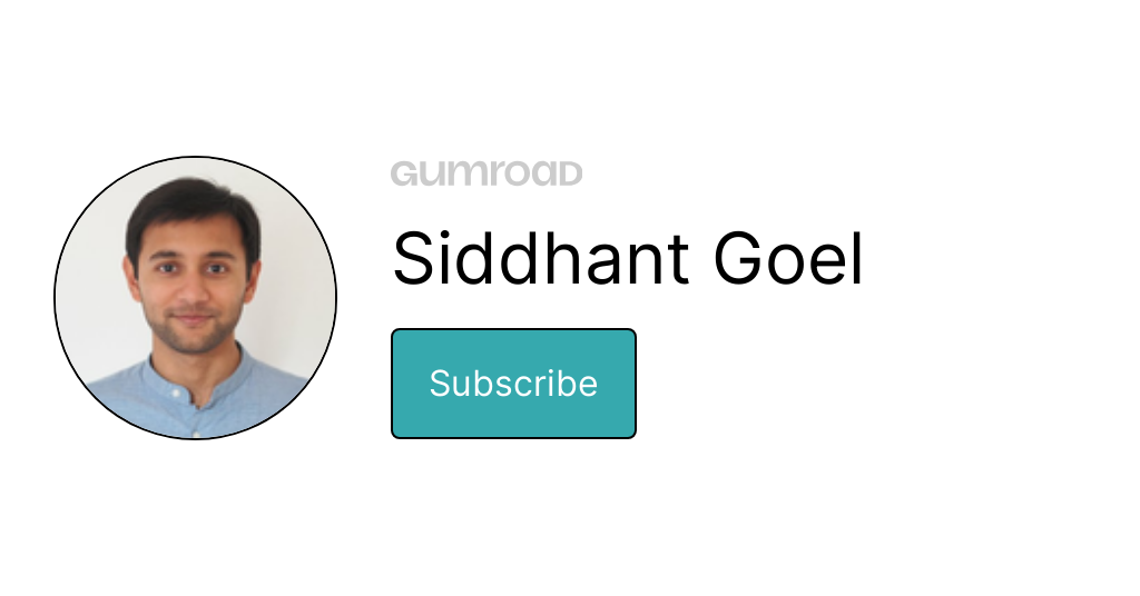 Siddhant Goel
