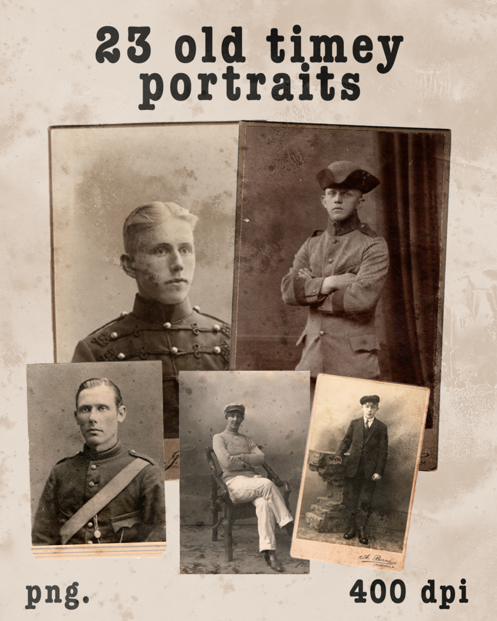 Old timey photographs - Portraits