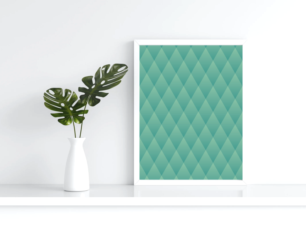 Printable Color Pastel (GREEN) Poster - High-Quality Digital Art Print
