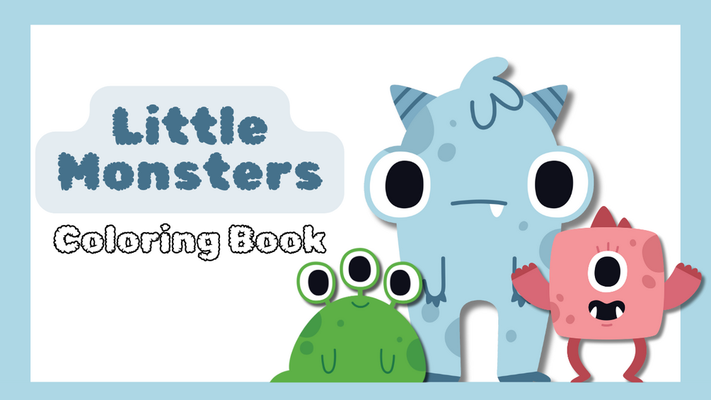 Little Monsters Coloring book