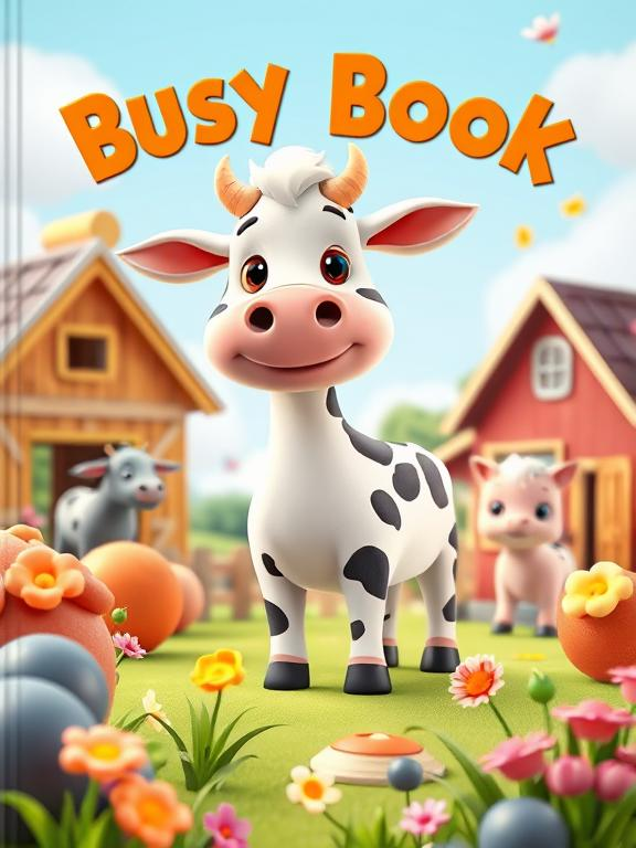 Farm busy book