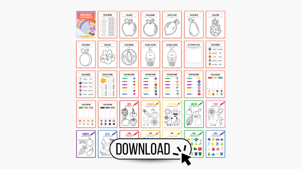 Kids Colors Workbook