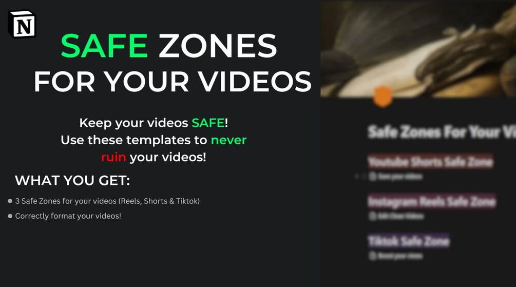 SafeZones for your Videos!