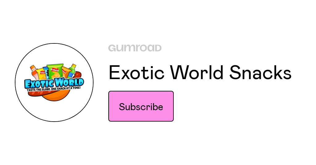 Exotic World Snacks