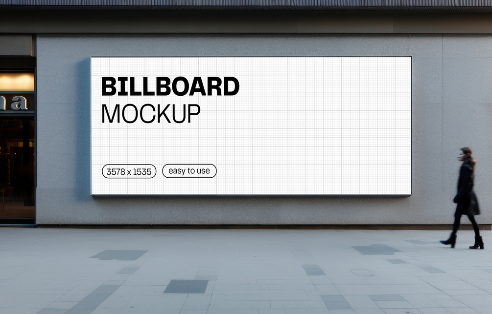 Urban Commercial Billboard Mockup / #670