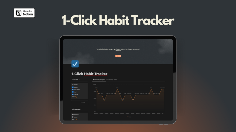 1-Click Habit Tracker
