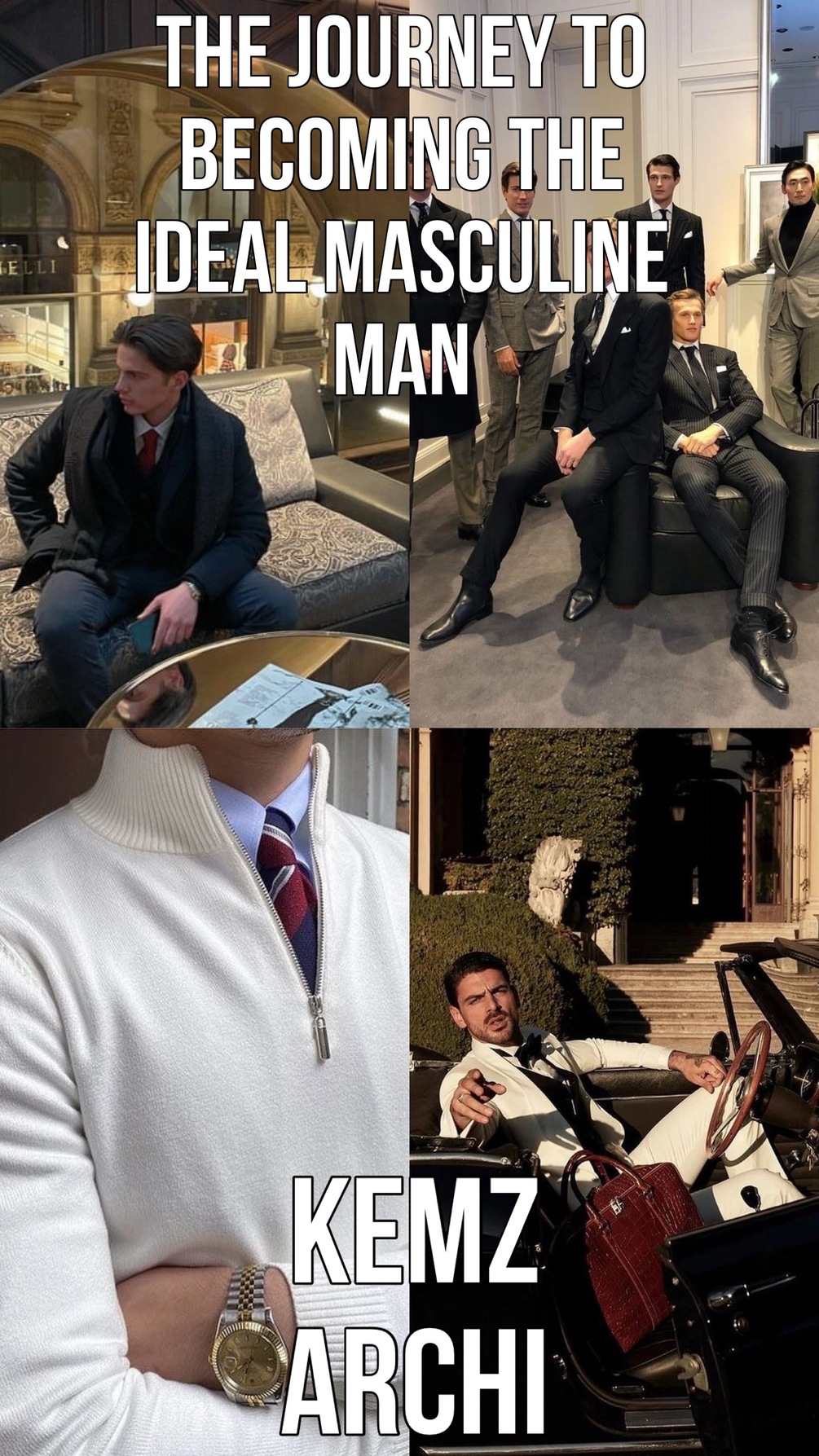 The Journey to Becoming the Ideal Masculine Man