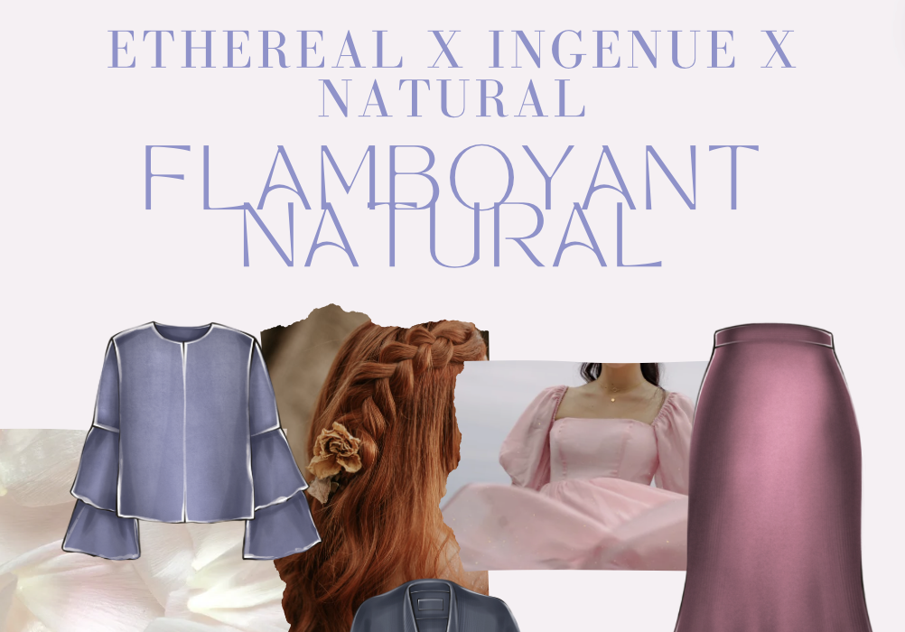 MOODBOARD | ingenue x ethereal x natural / flamboyant natural