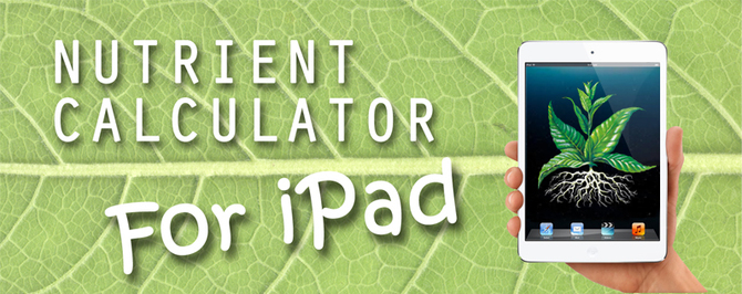 Nutri Calculator iPad Application