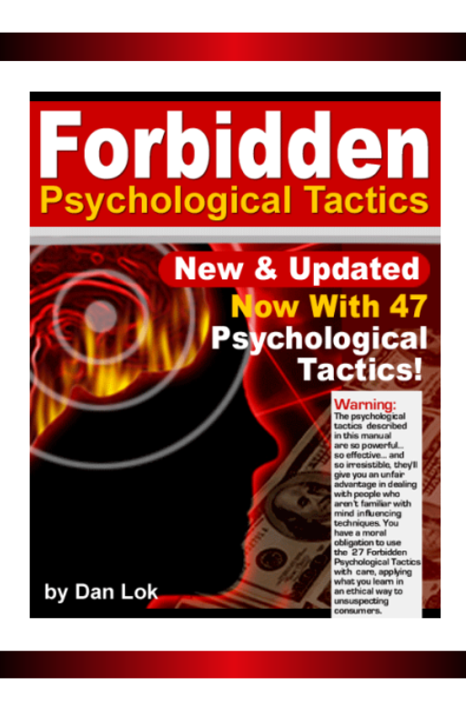 Forbidden Psychological Tactics