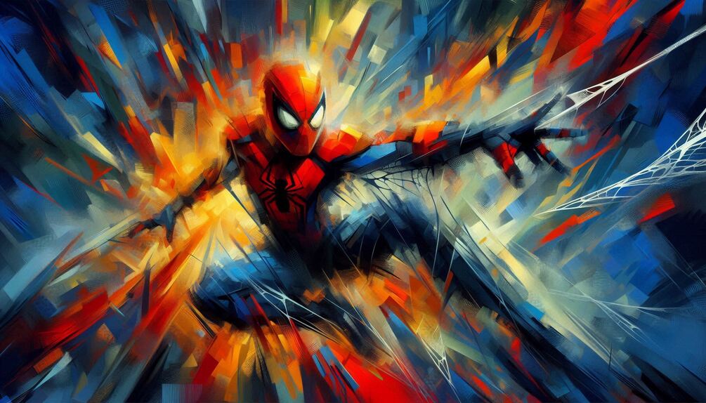 🎨 Unlock Your Creative Genius with Abstract Expressionism Spider man 🕷️