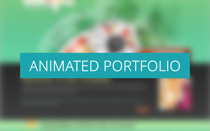 Animated Portfolio