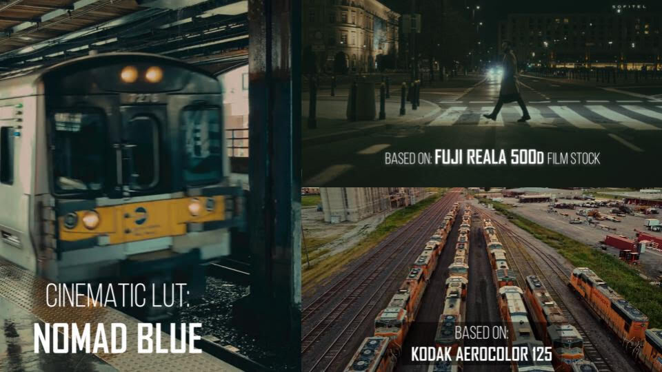Cinematic NOMAD LUTs 3-in-1 Pack (.cube)