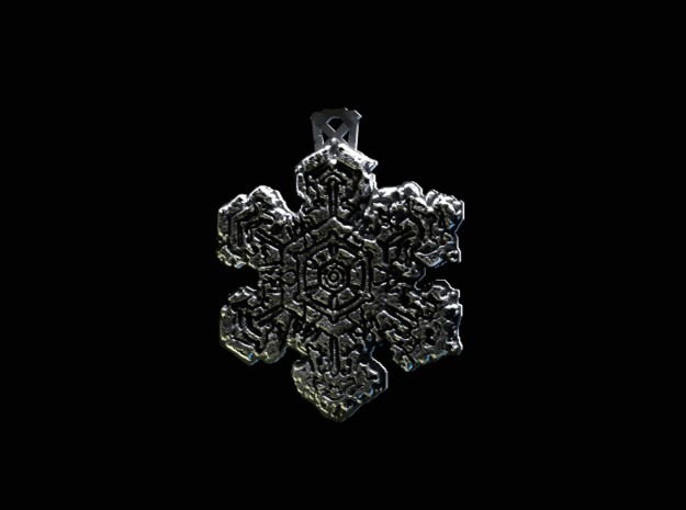 Frozen Hex Star Pendant