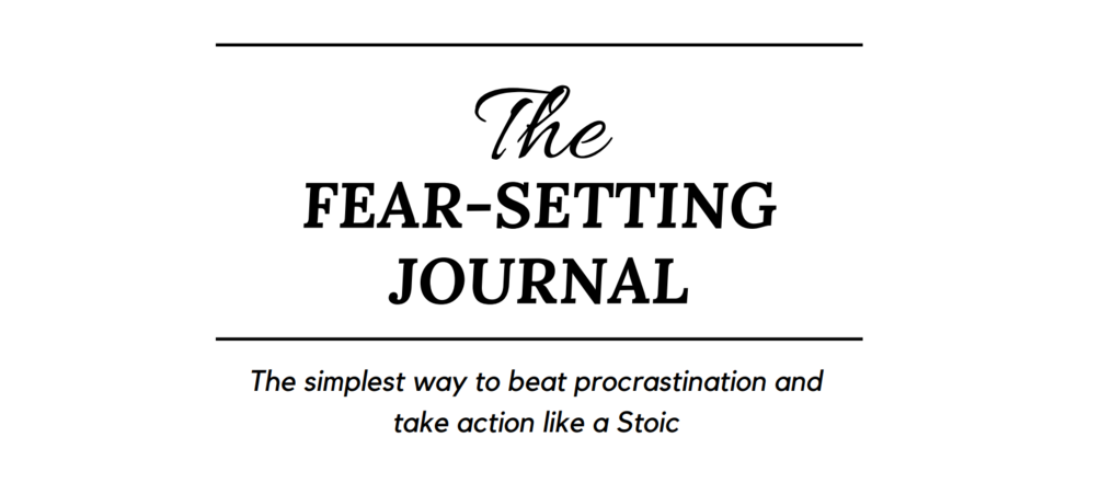 FEAR Setting Workbook and Journal