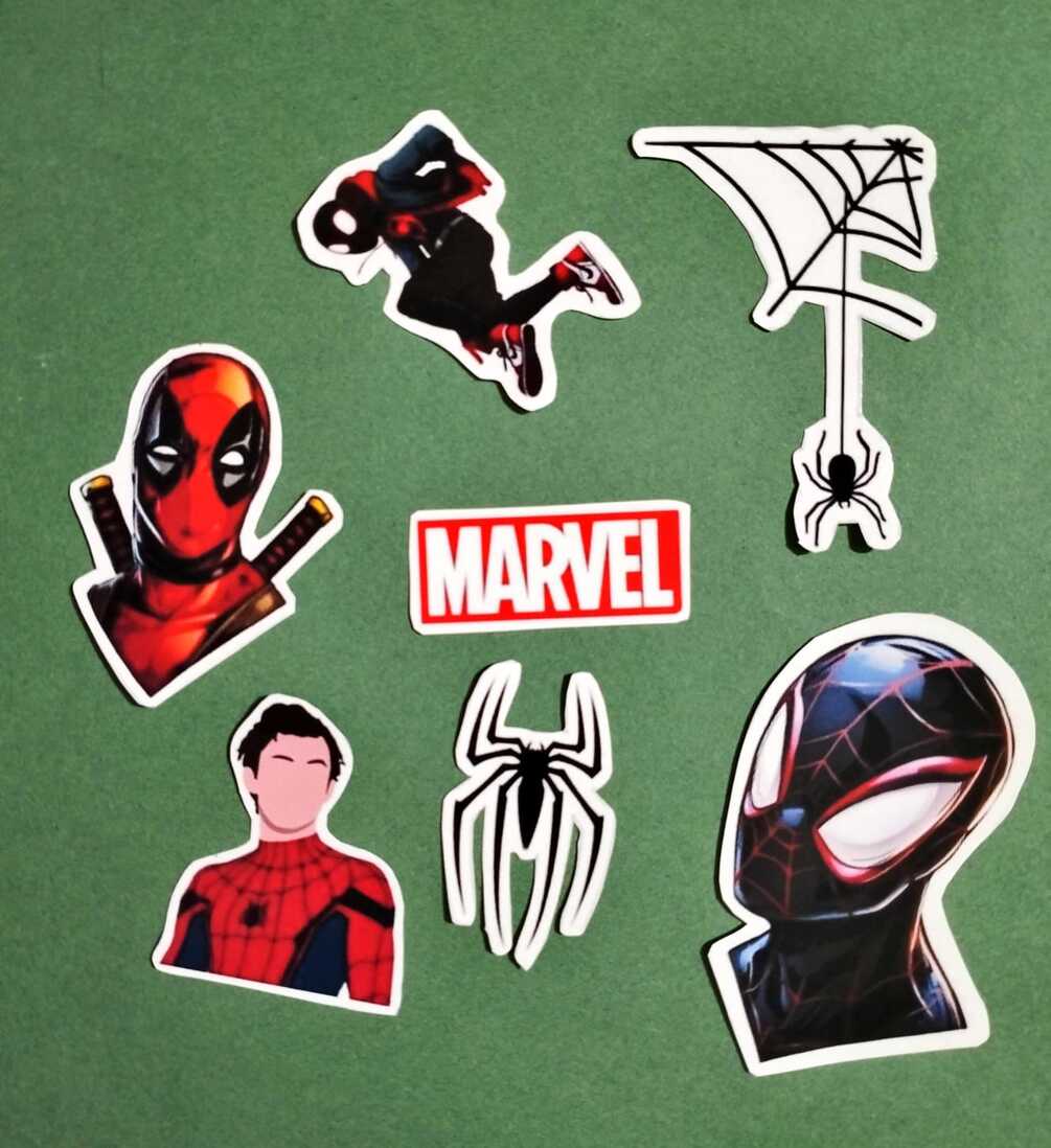 Spiderman marvel stickers for your mobile/laptop
