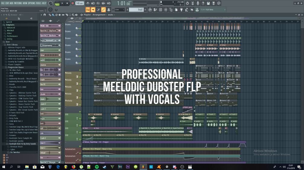 Professional Melodic Dubstep With Vocals