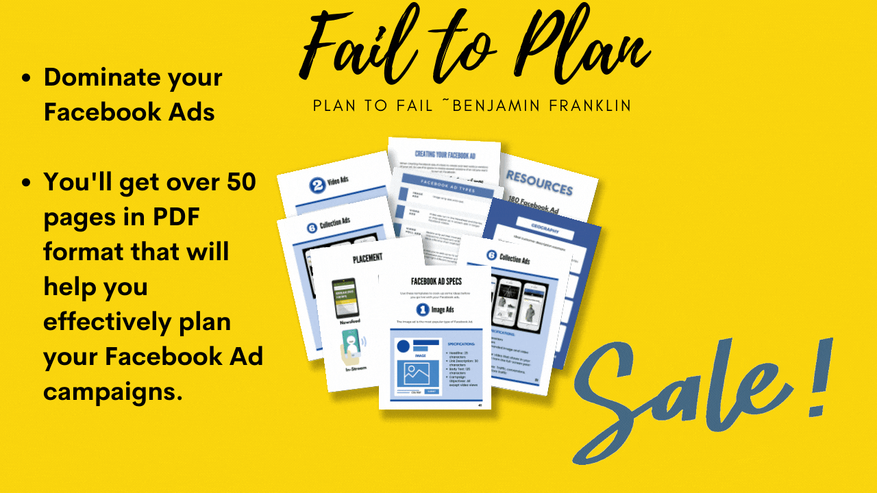 Easy-to-Follow Along Facebook Ads Planner