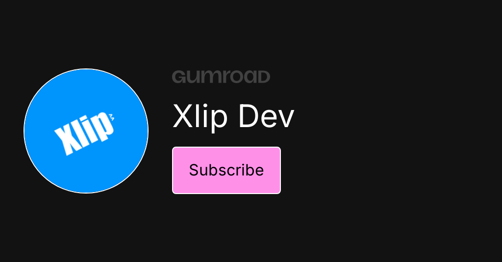 Xlip Dev