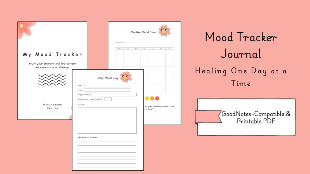 Daily Mood Tracker Journal