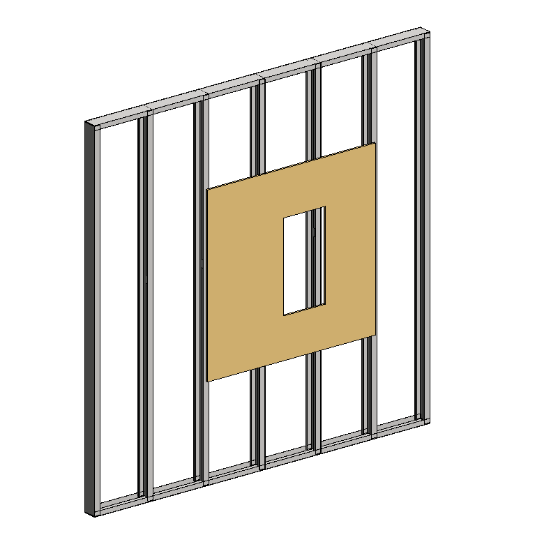 Parametric Opening Family .rfa V1.0