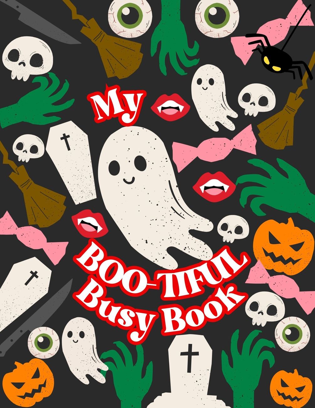 BOO-tiful Busy Book For Kids ( Age 3- 7 years old )