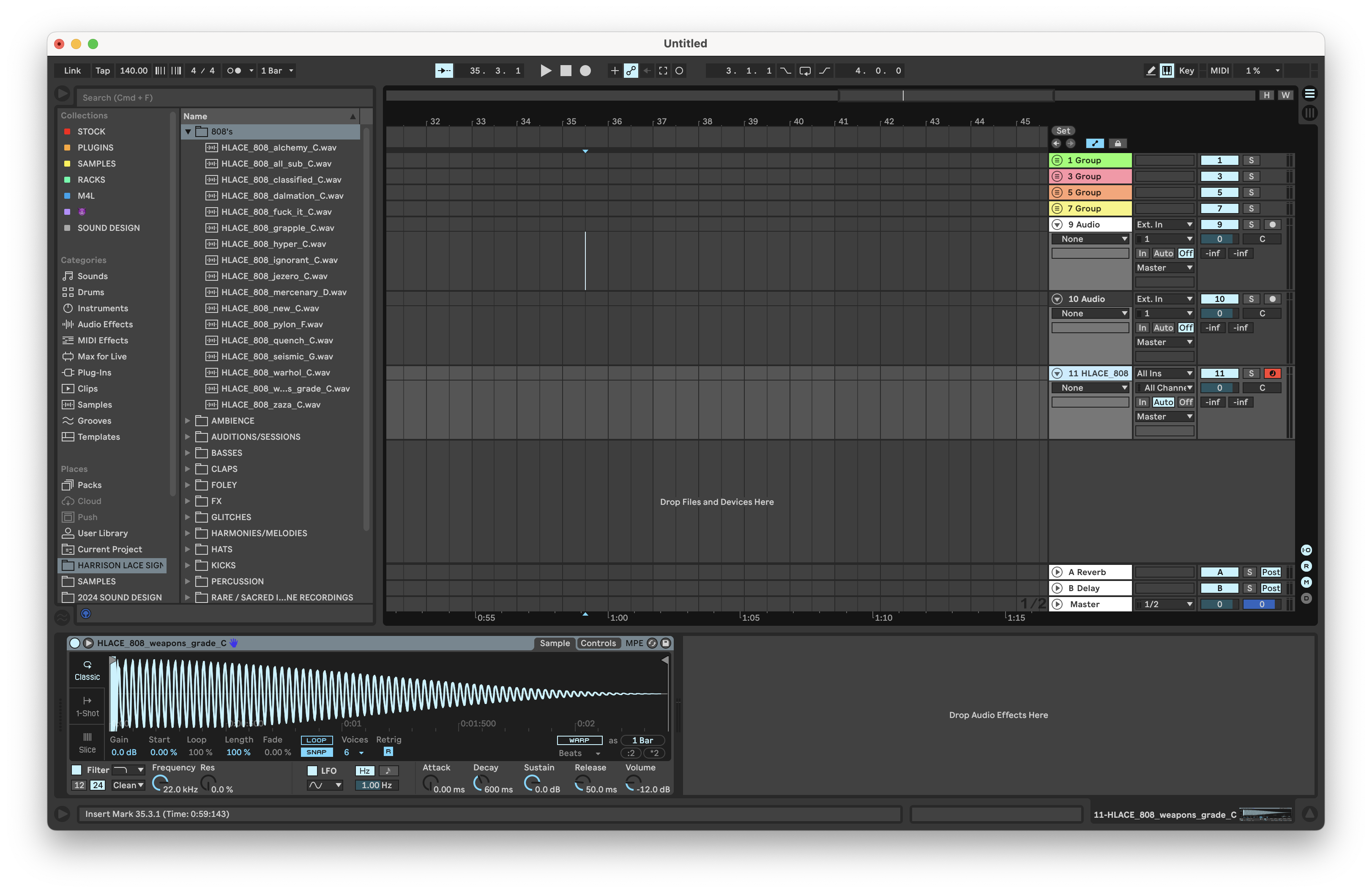 Live 11 Themes by Harrison Lace