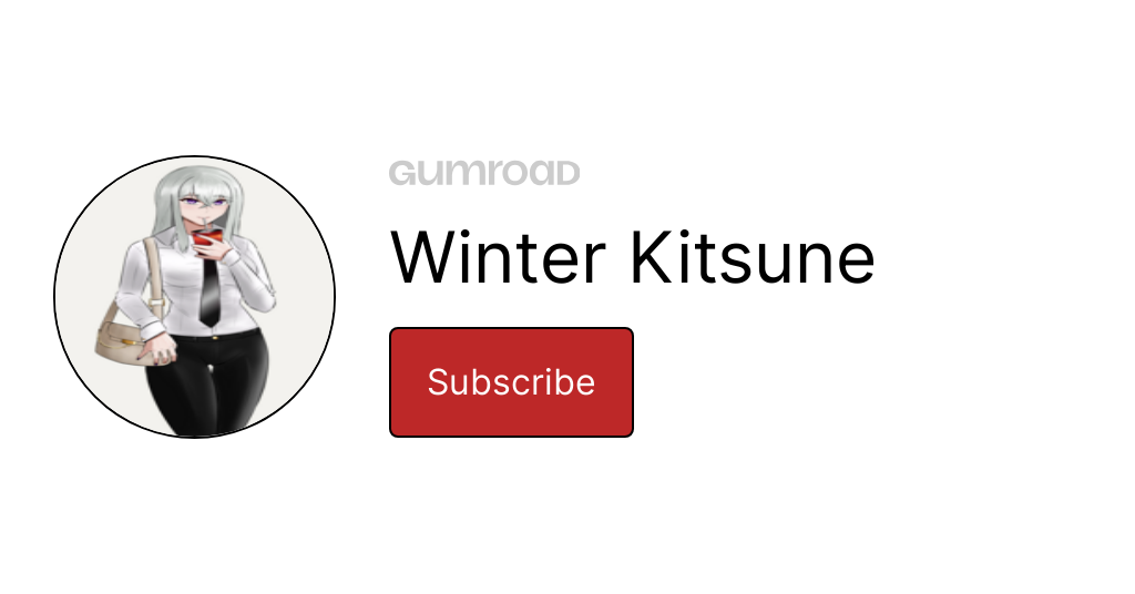 Winter Kitsune