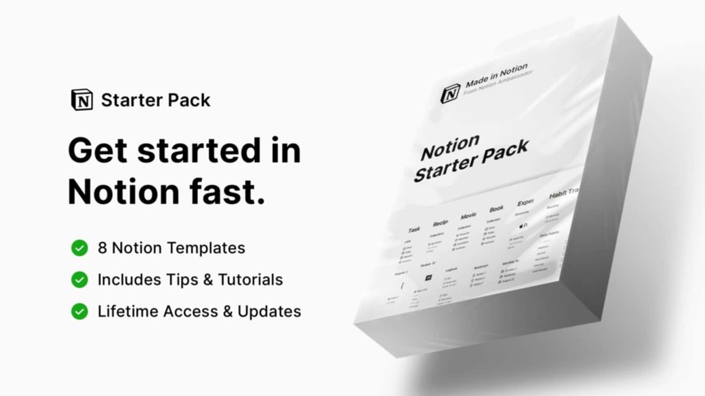 Notion Starter Templates